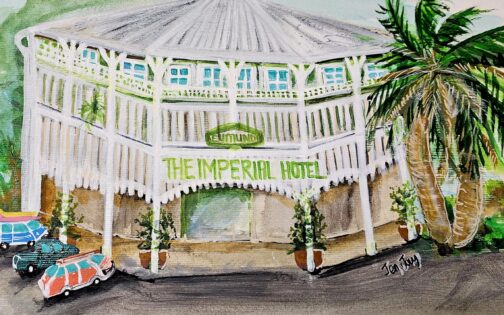 Paint and Sip on the Verandah at the Imperial Hotel - Sunshine Coast ...